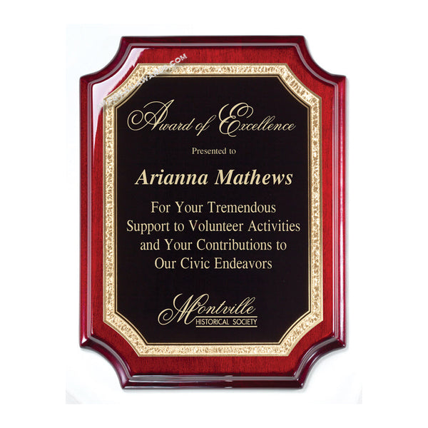 AP73 Award Plaque: American Trophy & Award Company Los Angeles, CA
